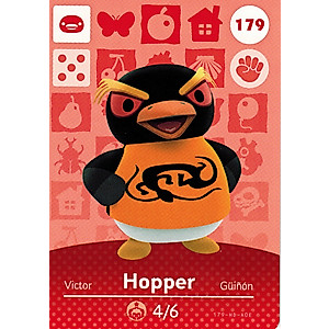 Nintendo Animal Crossing Happy Home Designer Amiibo Card Hopper 179/200 USA Version
