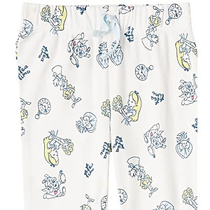 Amazon Essentials Disney | Marvel | Star Wars | Princess Baby Girls' Pants, Pack of 4, Disney Alice, 12 Months