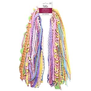 Ribbons for Crafts Wrapping Ribbon Fabric Ribbon Hair Ribbons for Girls Craft Ribbon Decorative Ribbon Fabric Trim Bow Making Supplies Bow Ribbon Trim Sewing Trim Assorted Ribbon Approx 30 Yd - Pastel