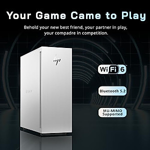 HP 2022 Envy Gaming Desktop, Intel Core i9-12900 Processor, 64GB DDR4 RAM, 4TB PCIe SSD + 4TB HDD, NVIDIA GeForce RTX 3070 8G DDR6, Win 11 Pro, White, 32GB USB Business Card (Renewed)