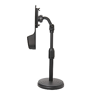 ECS WordUp Telescopic Holder Stand Compatible with Nuance PowerMic 4 & Philips SpeechMike Microphones SMP4000, SMP4010, LFH3200, LFH3210, LFH3500, LFH3510, SMP3700, SMP3710, SMP3800 No Trigger Thumb