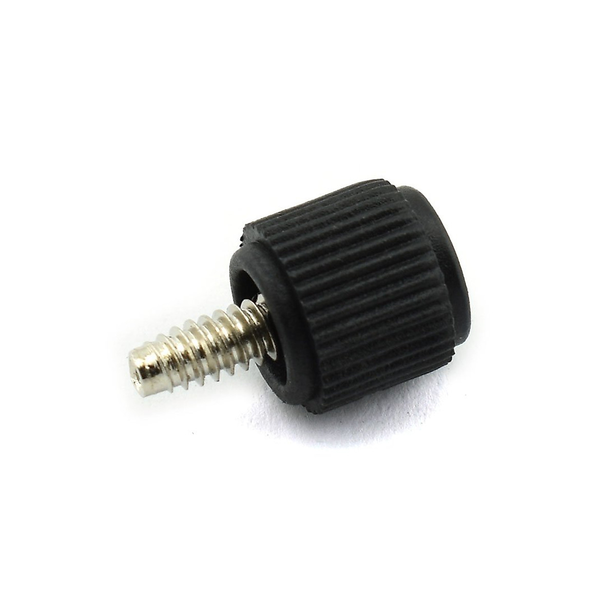 DZS Elec 10pcs #6-32 Black Thumb Screws Nickle Plated Carbon Steel Philips PC Computer Case Fastener Thumb Screws