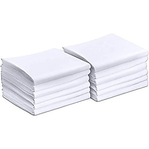Utopia Bedding Queen Pillowcases - 12 Pack - Bulk Pillowcase Set - Envelope Closure - Soft Brushed Microfiber Fabric - Shrinkage and Fade Resistant Pillow Covers 20 x 30 Inches (Queen, White)
