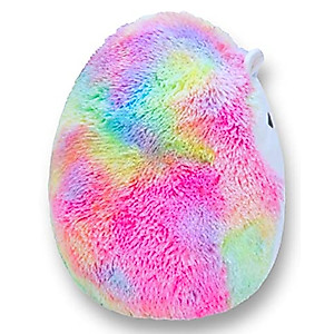 Squishmallows Rare 16-Inch Bowie The Hedgehog Fuzzamallow Plush - Add Bowie to Your Squad, Ultrasoft Stuffed Animal Large Plush Toy, Official Kellytoy Plush