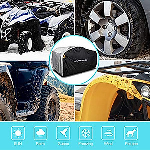 NEVERLAND ATV Cover Waterproof Heavy Duty XXXL Universal Quad Cover Outdoor Storage Cover 4 Wheeler Rain Cover All Weather for Polaris Sportsman Yamaha Honda Kawasaki Quad Bike
