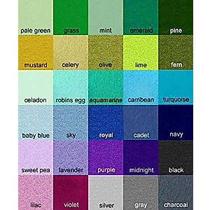 100% Merino Wool Craft Felt - Orange (18" x18" Piece)