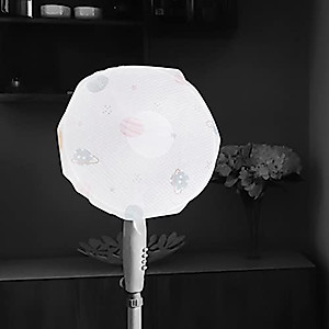TOPBATHY Fan Dust Cover Washable Electric Fan Cover Plant Pattern for Pedestal Fan Floor Fan Table Fan Wall Fan Decoration