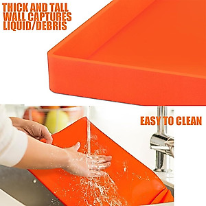 Griddle Cover for Blackstone 36" Inch Griddle,Silicone Griddle Cover for Blackstone,Blackstone Griddle Accessories,Heavy Duty Food Grade Silicone Grill Cover, All-season Grill Protective