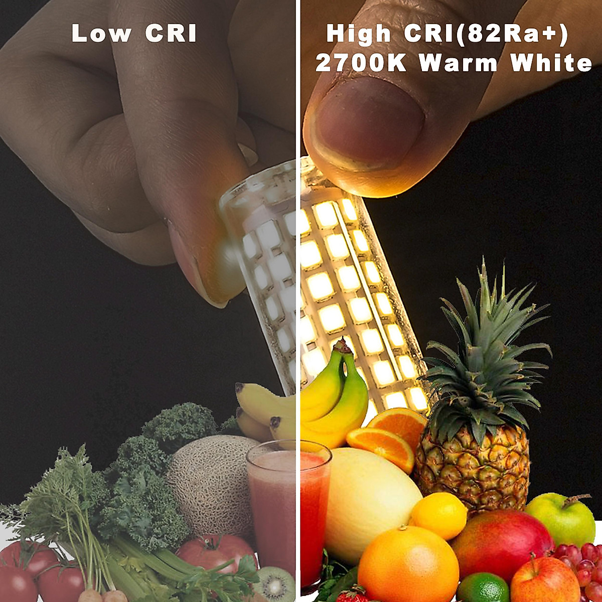 ALIDE E12 LED Candelabra Light Bulbs 6W C7,Replace E12 60 Watt Halogen Equivalent,Warm White 2700k T6 110V 120V Small Base E12 LED Bulbs for Ceiling Fan Chandelier Lighting,550lm 10Pack