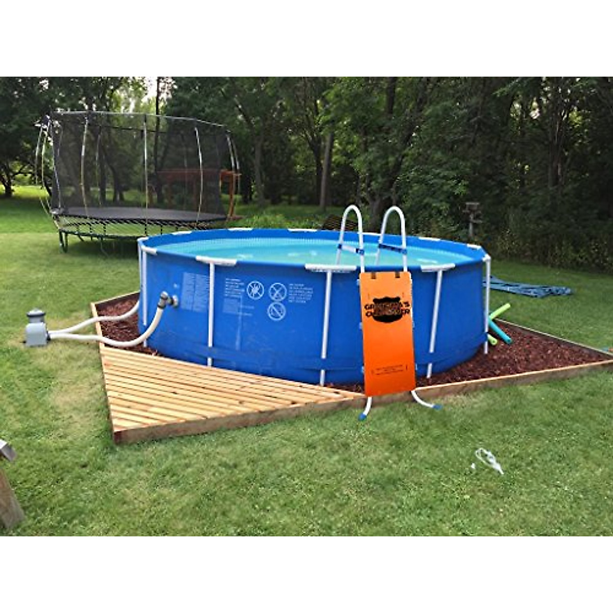 Grandma's Child Saver - Expert Pool Safety - Pool Ladder Guard - Child Protector - Prevent Drowning, Orange