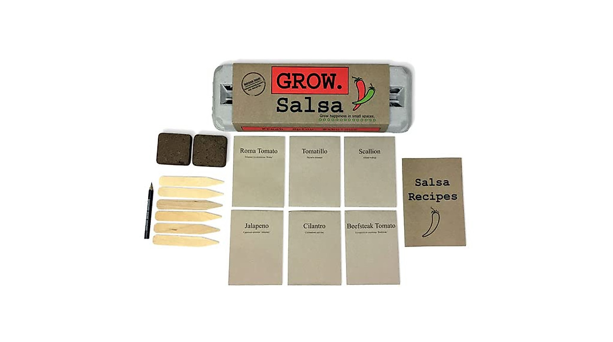 Grow Your Own Salsa Garden Kit - Heirloom Seeds & Recipes