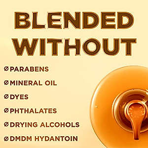 Garnier Whole Blends Honey Treasures Split End Hair Treatment Leave-In Repairing Serum & Heat Protectant, Visible Results, 10.2 Fl Oz (Pack of 2)