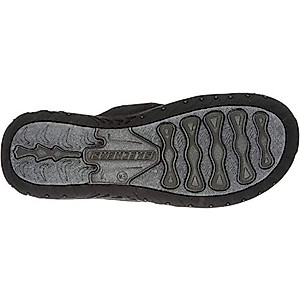 Skechers Women's Reggae Sun Fest Sandal, Black, 11 M US