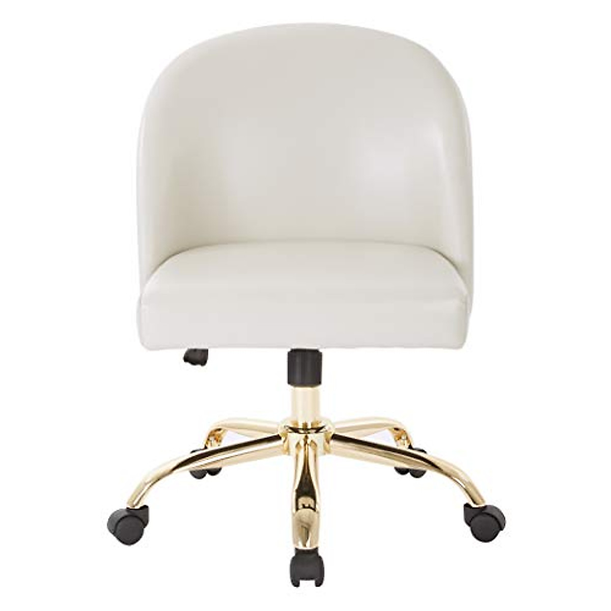 OSP Home Furnishings Layton Office Chair, Cream
