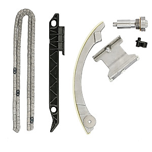 Timing Chain Kit with Tensioner Guide Rail Crank Sprocket Balance Shaft Sprocket | for 2.0L 2.2L 2.4L GM Buick Chevy GMC Pontiac Saturn | Replaces# 9-4201S, 9-4201SX, 9-4202S, 12680750