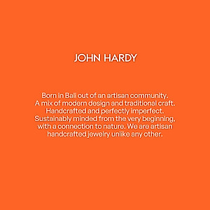 John Hardy Women's Classic Chain 6.5mm Silver Bracelet (Black Sapphire- Small)