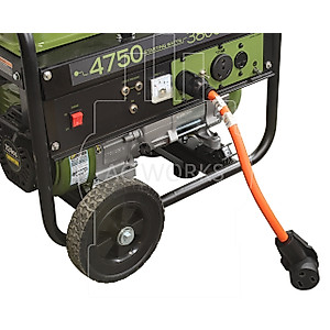 AC Connectors L1430650-AM 1.5FT Welder Adapter Generator L14-30 Plug(4 Prong 30Amp) to NEMA 6-50R 50 Amp 250-volt Adapter Cord-Limited Five Year Warranty