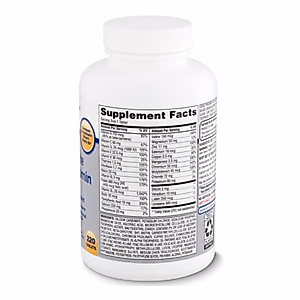 Equate - Complete Multivitamin Adults 50+, 200 x 2 Tablets TWIN PACK (Compare to Centrum)