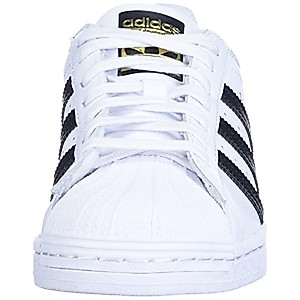 adidas Originals womens Superstar Sneaker, White/Black/White, 6.5 US