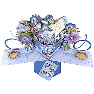 Happy Birthday Just For You Pop-Up Greeting Card Second Nature 3D Pop Up Cards