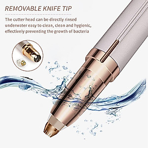 MEIYIXIN Electric Eyebrow Trimmer for Women, Precision Hair Removal, Battery Charging, Easy to Use, Multipurpose, Stylish and Portable