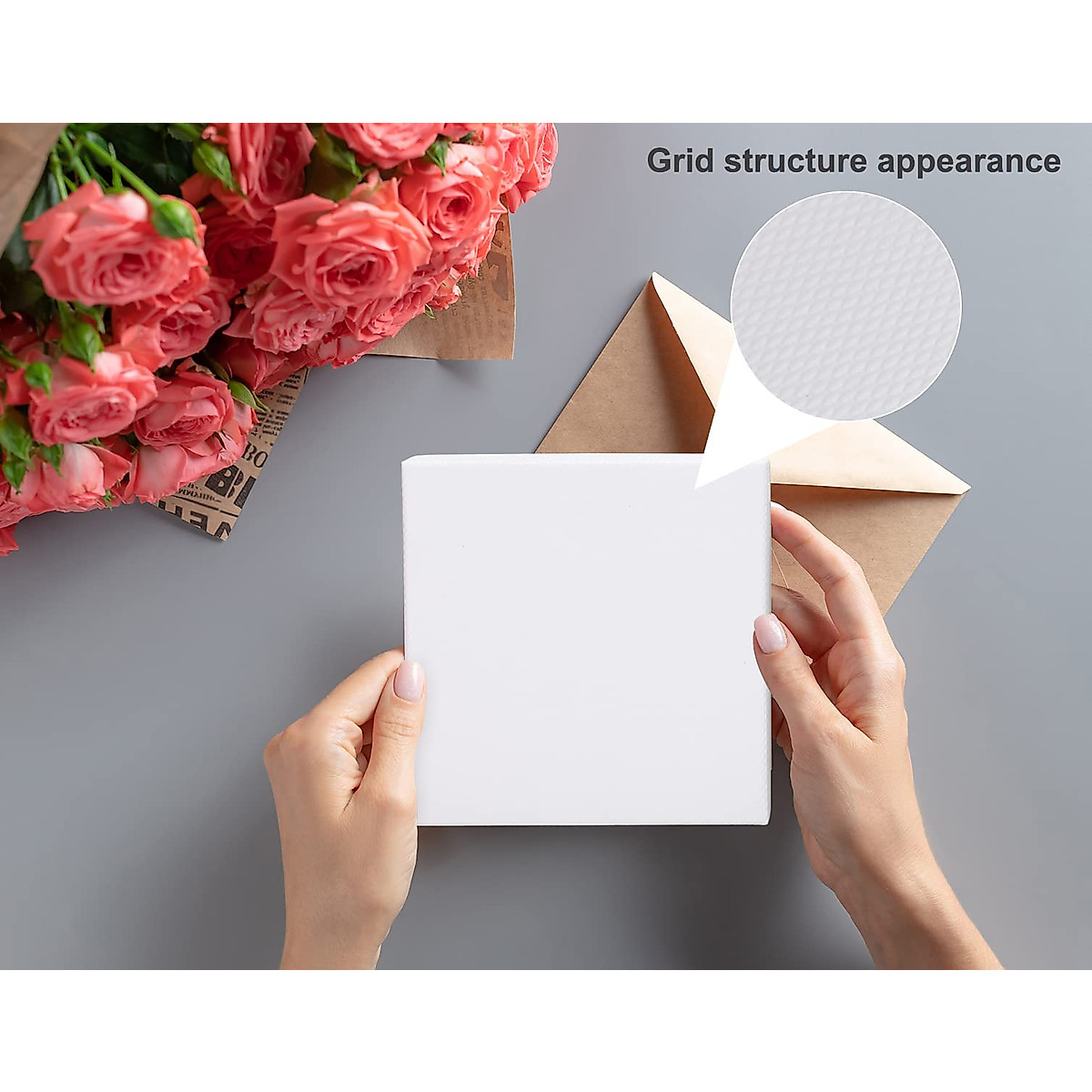 Frantis 20 Pack Jewelry Gift Boxes, Thick Paper Box Bulk for Jewelry Gift Packaging, Bracelet Gift Case with Cotton Filled Necklace Earring Ring Jewelry Gift Boxes (White-A)