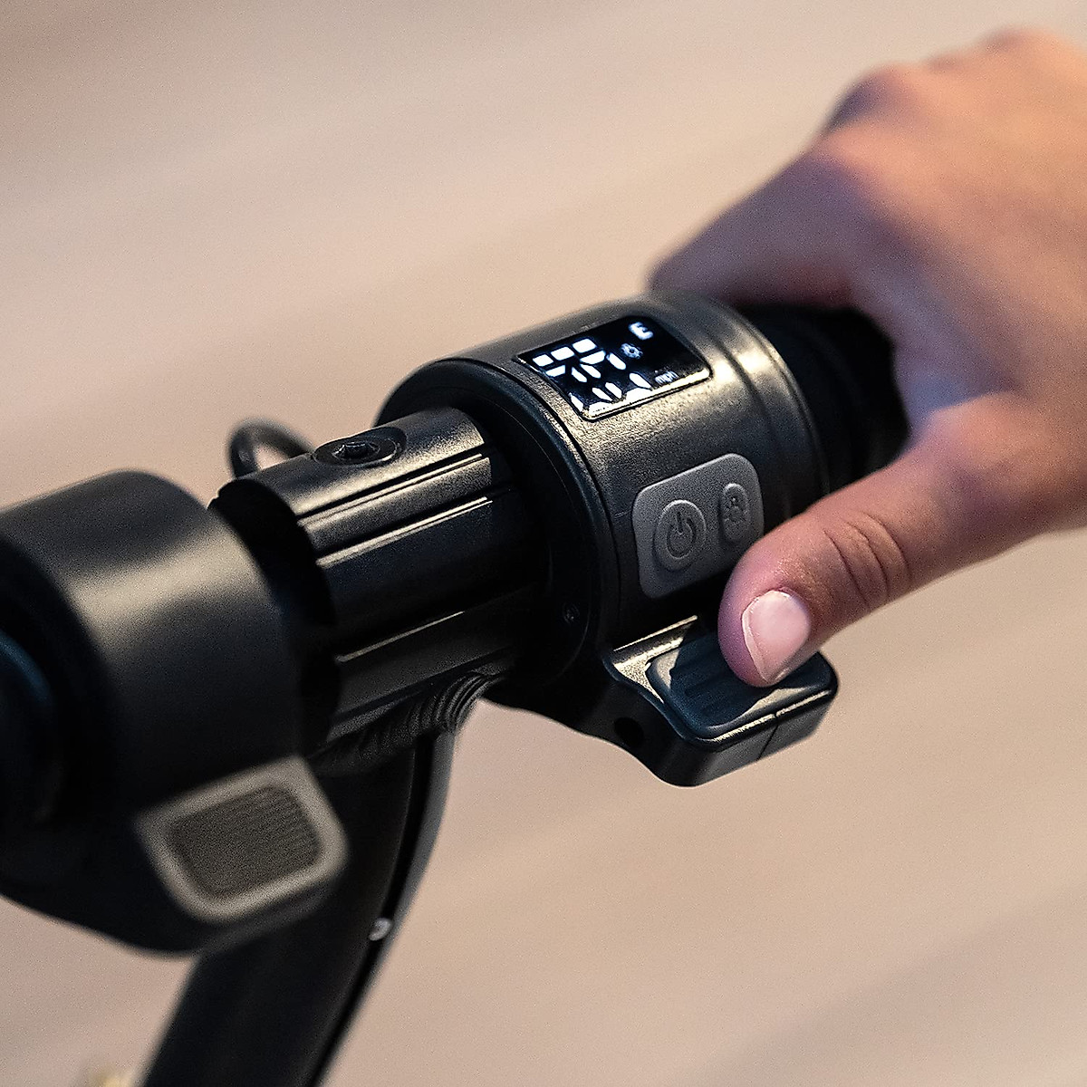 Jetson Omega Electric Scooter, Up to 10 MPH, Range Up to 5 Miles, 150-Watt Motor, Foldable, 3 Speed Mode, Light-Up Deck, Ages 8+, Black, JOMEGA-BLK