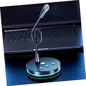 Parliky Microphone Desk Computer Stand Game Chatting Tool Condenser Gaming Mic Laptop Adjustable Stand Adjustable Computer Stand Adjustable Laptop Stand Tablet Accessories Abs