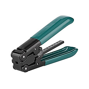 GLOGLOW Fiber Wire Stripper Wire Stripping Tool Optical Fiber Stripper FTTH Cable Striping Pliers Diameter 125μm CATVCBSOSJSJT Cable Cutter High Strength Metal