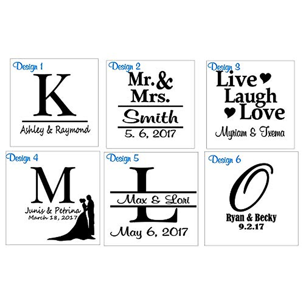 Etched Sand Ceremony Unity Wedding Set