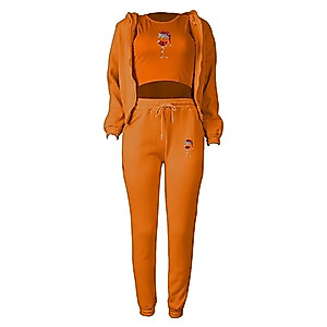 Womens Oversized Crewneck Sweatshirt Thongs for Women Fashion Oversized White Cropped Sweatshirt Sweat Suits for Womens 2 Piece Holiday Shawl Collar Thin Jacket Knit Cardigan Windbreakers Fall