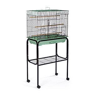 Prevue Pet Products 446 Bird Cage Stand for 26" x 14" Base Flight Cages, White