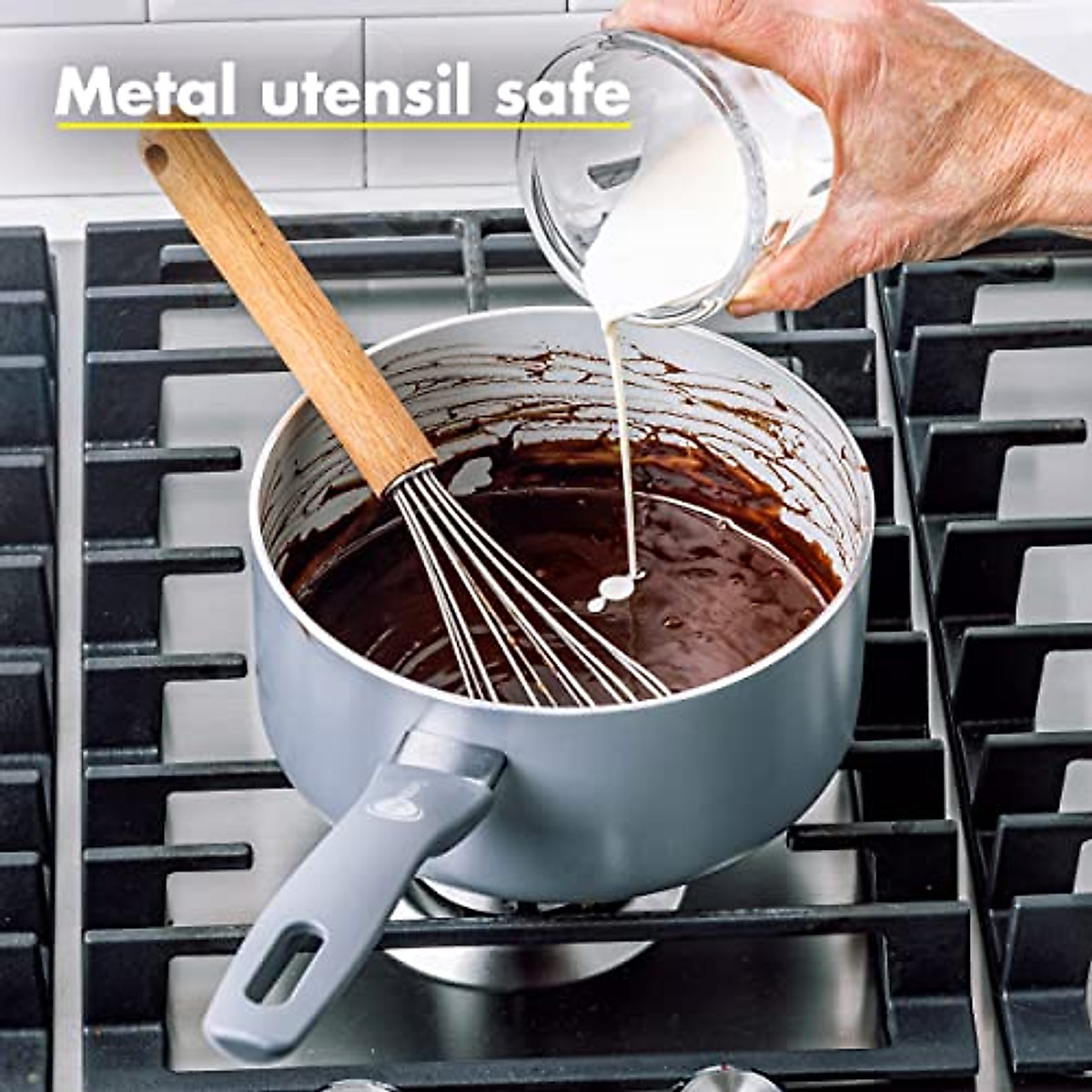 GreenPan Dover Ceramic Nonstick 2 qt. Covered Saucepan