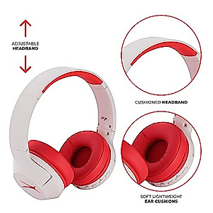 Altec Lansing Kid Safe Noise Cancelling Wireless Headphones 15H Battery, 85dB Volume Limit, Foldable Design Powerful Sound, Active Noise Cancellation Perfect for Kids Ages 7+