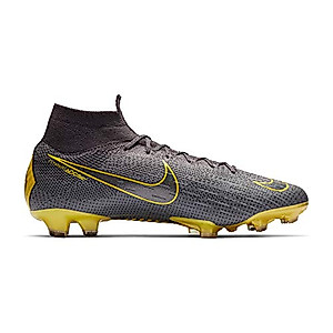 Nike Superfly 6 Elite FG Mens Football Boots AH7365 Soccer Cleats (UK 6 US 7 EU 40, Thunder Grey Black 070)