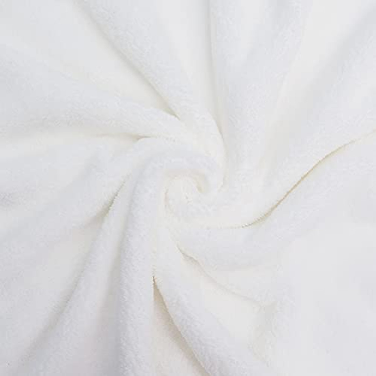 BlueSnail Soft and Comfortable Waterproof Changing pad Liner Portable Coral Fleece Diaper pad Liner (White)