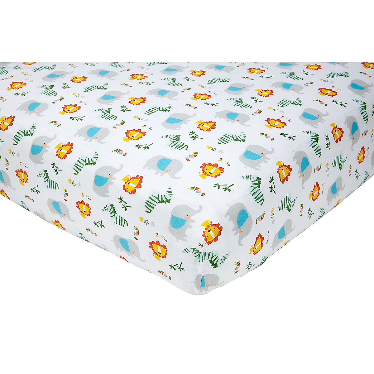 Zutano Juba 5 Piece Crib Set, Multi-Colored