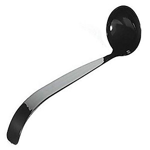 Fineline Settings Platter Pleasers Black 2 Oz. Ladle 48 Pieces