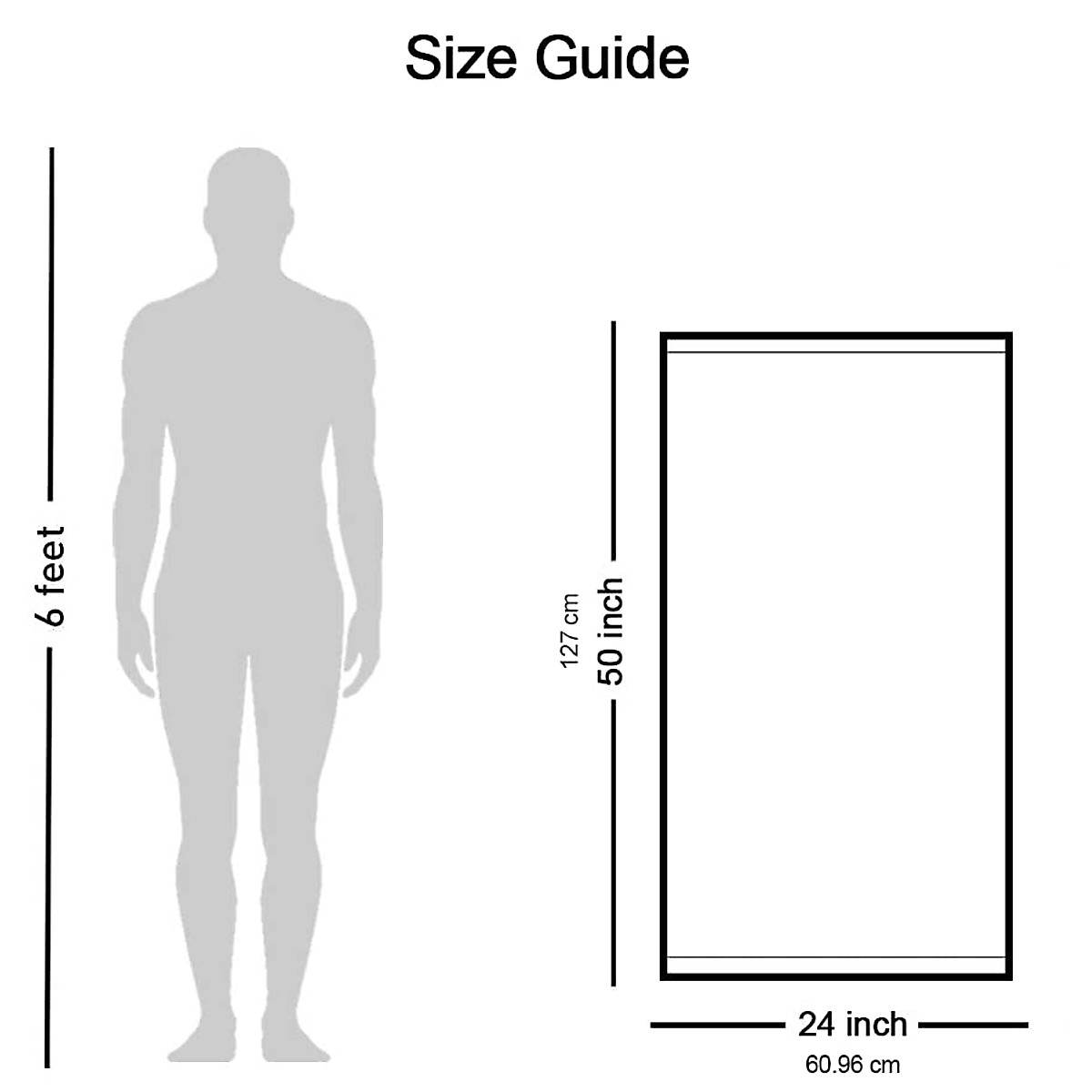 Wealuxe White Bath Towels 24x50 Inch, Cotton Towel Set for Bathroom, Hotel, Gym, Spa, Soft Extra Absorbent Quick Dry 6 Pack