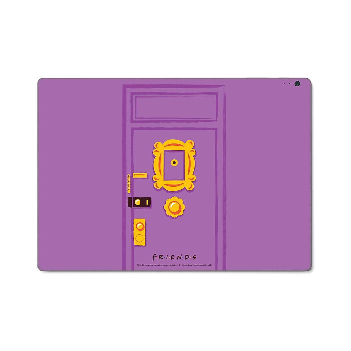 Head Case Designs Officially Licensed Friends TV Show Peephole Frame Iconic Graphics Vinyl Sticker Skin Decal Cover Compatible with Microsoft Surface Pro 4/5/6