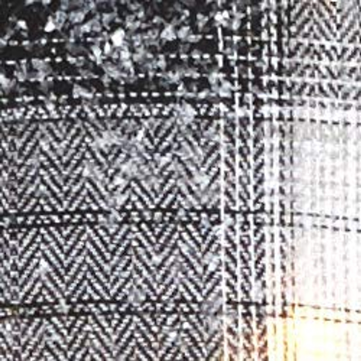 Lighted Gift Box Decor Black/White