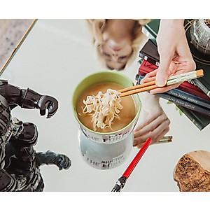 Star Wars Yoda "May The Force Be With You" Ceramic Ramen Bowl and Chopstick Set