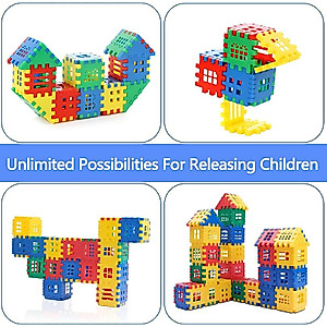 Interlocking Building Blocks Toys for Kids - Toddlers Building Blocks Educational Toys Set 70 PCS3