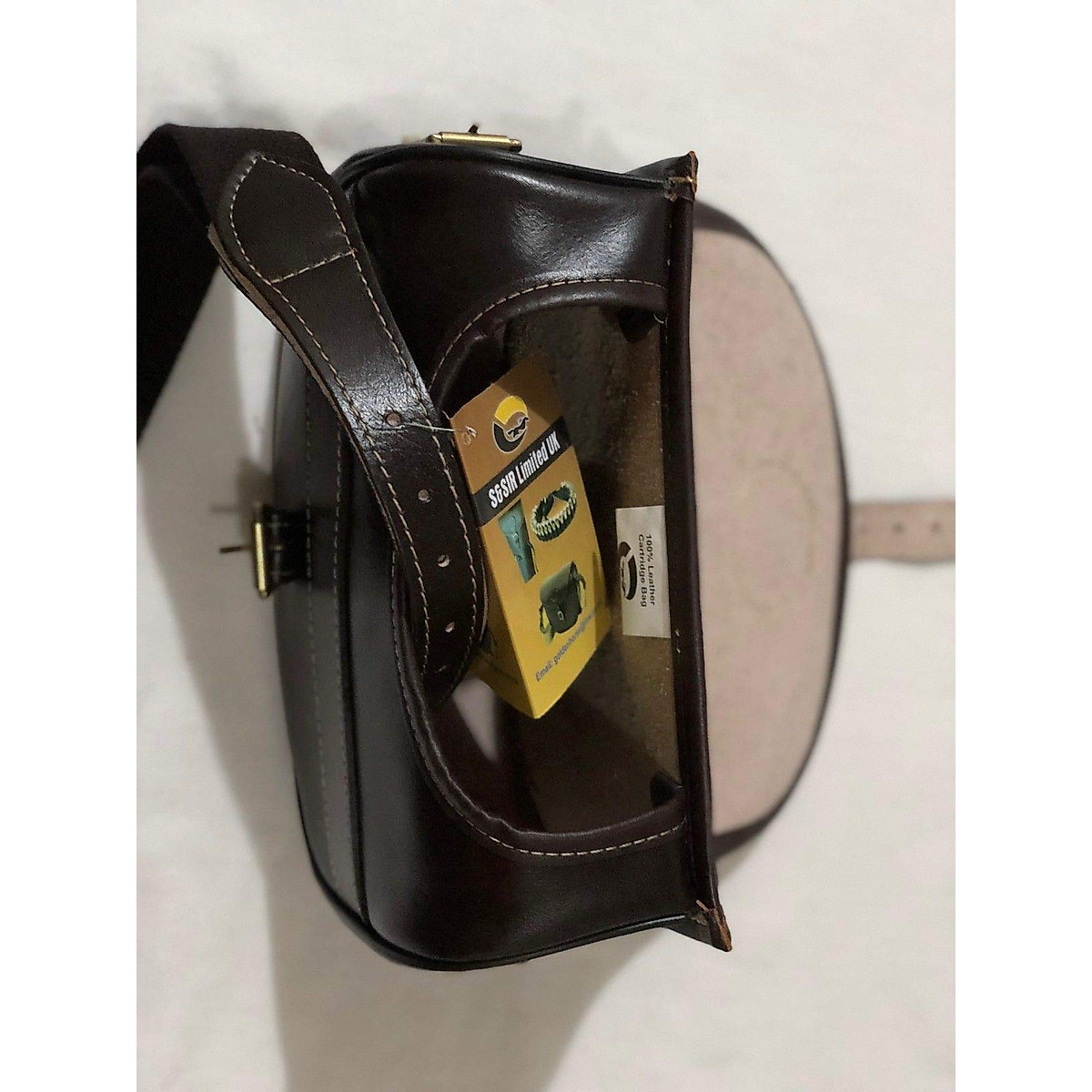 Equinez Tools Leather Cartridge Bag 100+ Shells Hunting