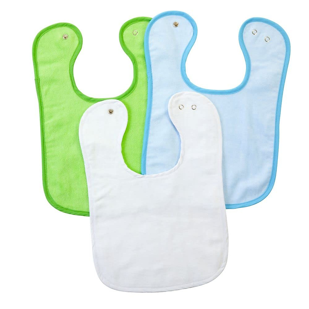 Environments Terry Bibs with Hook & Loop Closure - Set of 12 (Item # 900154)