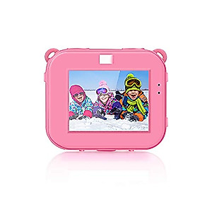 Digital Camera, Kids Camera Waterproof Vlogging Camera Sports Camera, Shockproof Anti-Fall Compact Portable Mini Cameras with Powerful Battery Life,Gift for Girls Boys