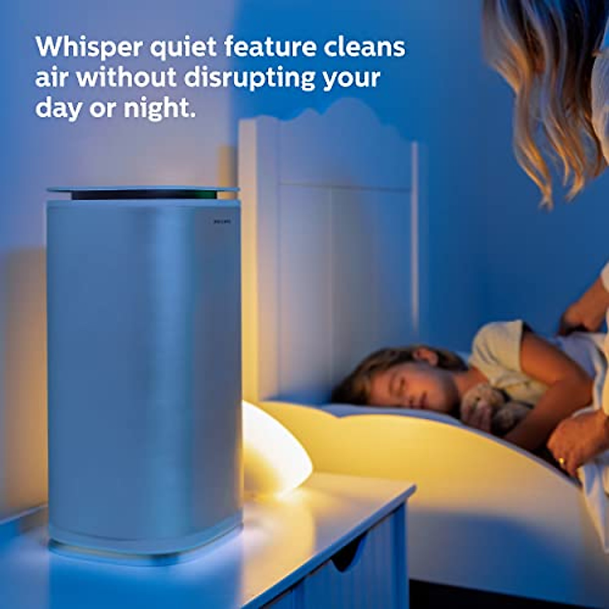 Philips LED UV Light Sanitizer Air Cleaner | Touch Control | Auto-Off Safety | ETL Listed & EPA Certified