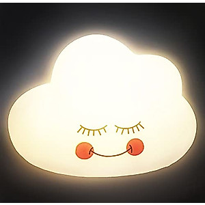 Night Light for Kids – LED Soft Light for Nursery Bed, AAA Battery Operated or Direct USB Charge – Lamp for Boy and Girl Children Bedroom, Perfect Toddler Gift Choice