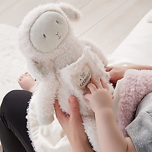 DEMDACO Goodnight Prayer Lamb Fuzzy White 11 Inch Plush Figure