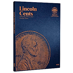 Whitman US Lincoln Cent Coin Folder Volume 3 1975 - 2013 #9033